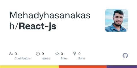github mehadyhasanakash react js