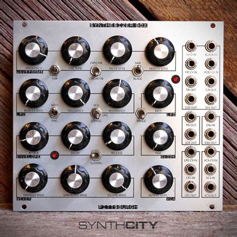 Pittsburgh Modular Synthesizer Box Keyboards Rock N Roll Vintage Guitars