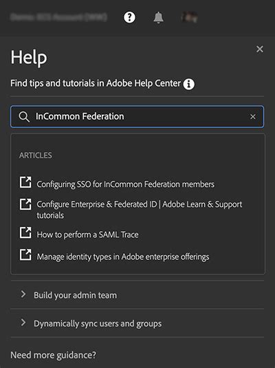 Adobe Admin Console