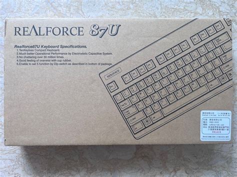 Topre Realforce 87u 10th Anniversary Tenkeyless Keyboard Computers
