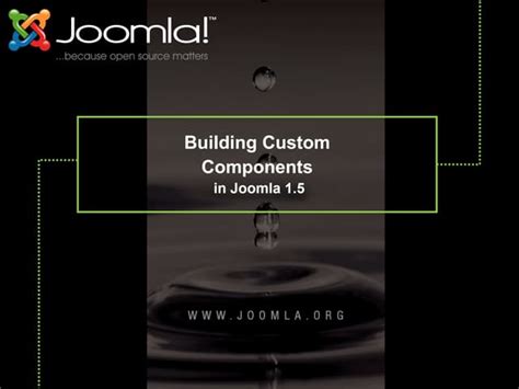 Joomla Day India 2009 Business Logic With The Mvc Ppt