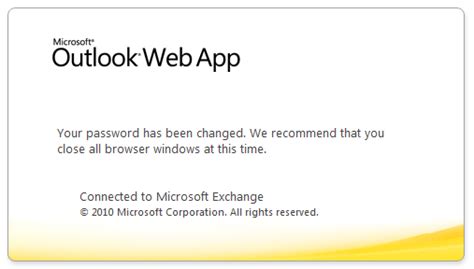 SOLVED Exchange SP Set New Password From OWA Logon IT Support Guides