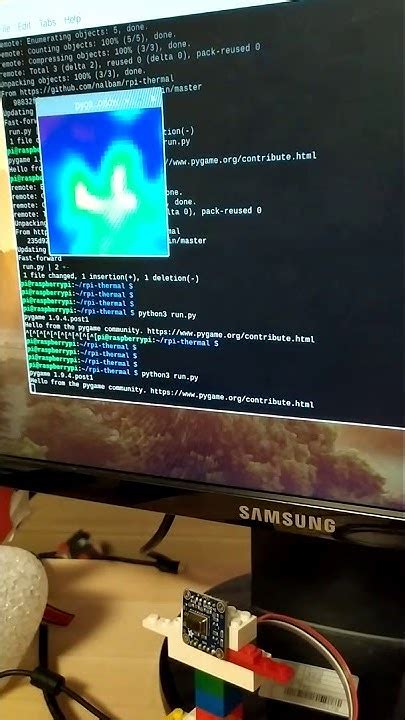 Adafruit Amg8833 Raspberry Pi Youtube