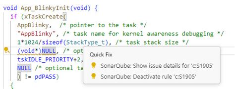 static analysis with sonarqube and vs code mcu on eclipse