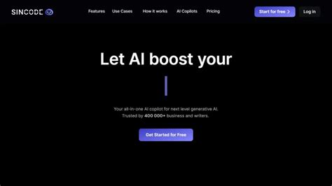 sincode ai overview 2025 pricing and best features