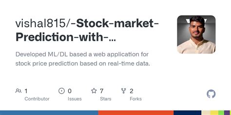 GitHub Vishal Stock Market Prediction With Machine Learning Django Developed ML DL Based