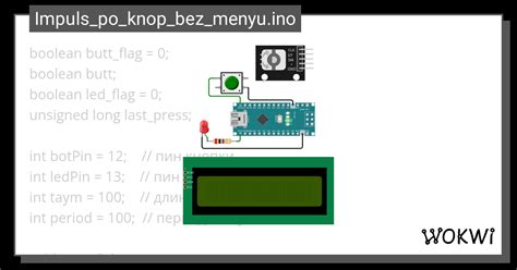 Impulspoknopbezo Wokwi Esp32 Stm32 Arduino Simulator