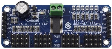Pca9685 Servo Driver Arduino Circuit Diagram And Code