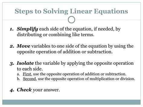 Solving Linear Quadratic Equations PPT Programming Languages Computing