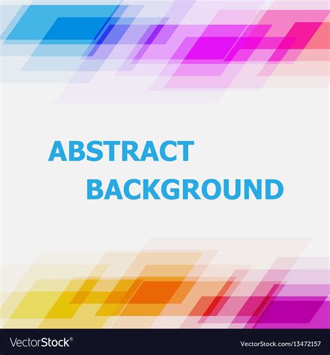 Abstract Colorful Geometric Overlapping Background