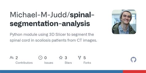 Github Michael M Juddspinal Segmentation Analysis Python Module Using 3d Slicer To Segment
