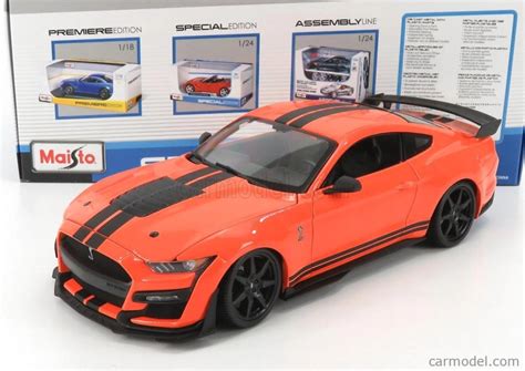 Maisto Ford Usa Mustang Shelby Gt500 Coupe 2020 118 Orange Rcprofisk