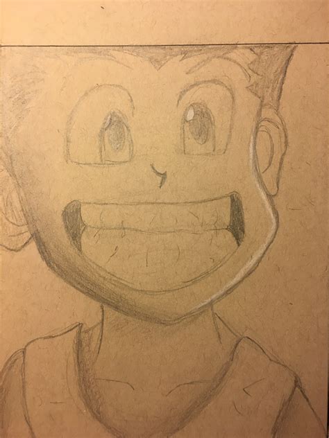 Gon Freecss Drawing Old By Pungentgallery On Newgrounds