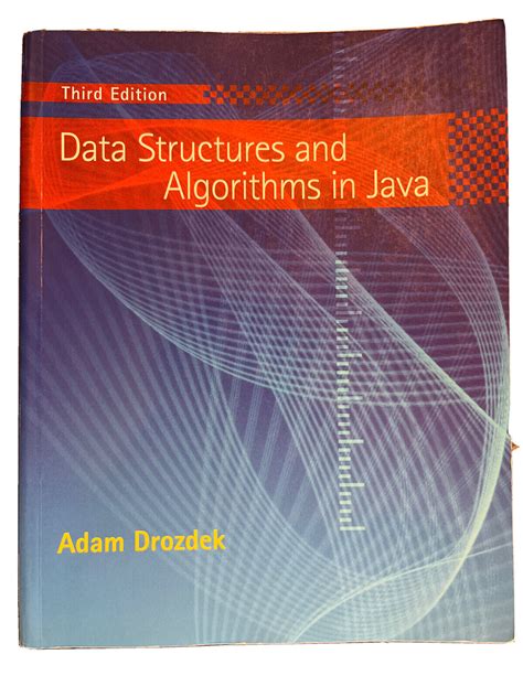 Data Structures And Algorithms In Java Adam Drozdek Ebay