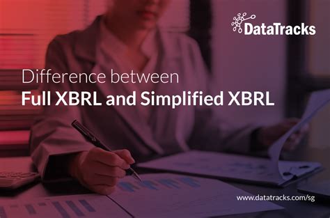 Difference Between Full Xbrl And Simplified Xbrl Datatracks