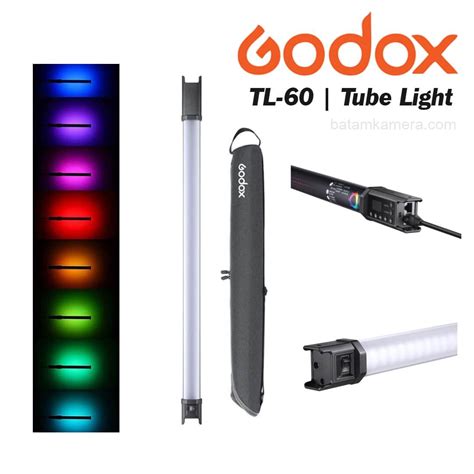 Jual Godox TL60 Full-Color RGB Tube Light - Batamkamera.com