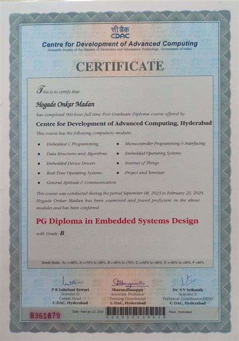 Embeddedsystems Cprogramming Rtos Iot Cdac