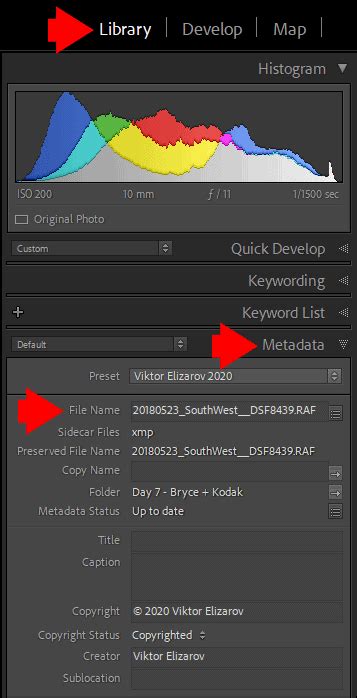 Lightroom Batch File Rename Jordzebra
