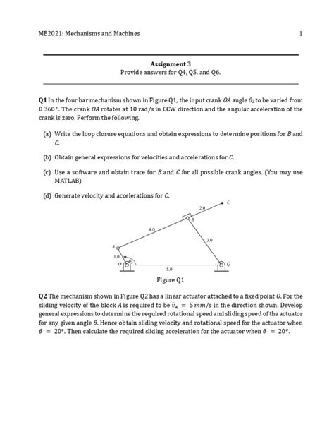 Tutorial 3 Assignment Pdf Velocity Acceleration