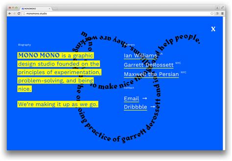 Mono Mono Website Fonts In Use