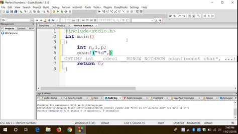 Perfect Number Program In Cbangla Youtube