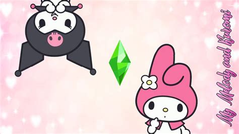 Request My Melody And Kuromi Brigidsfyre Melody Sims 4 Custom