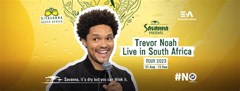 Trevor Noah Live In South Africa Joburg Co Za