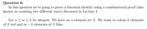 Solved Question 6 In This Question Were Going To Prove A