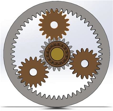 行星齿轮系3d模型下载三维模型solidworks模型 制造云 产品模型