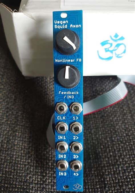 Omsonic Vegan Squid Axon Super Rare 4hp Version Of Nlc Reverb