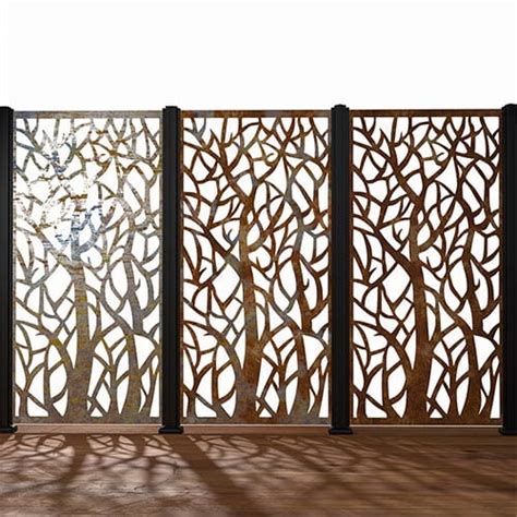 Woodland Decorative Steel Screen Peak Products Canada