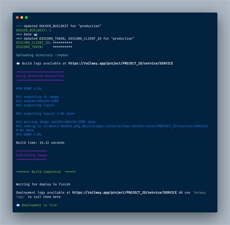 Botway 🤖 Generate Build Handle And Deploy Your Own Bot With Your