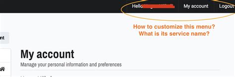 php sylius how to customize to user menu in top right bar stack