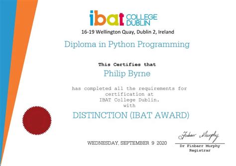 Philip Byrne On Linkedin Python Programming