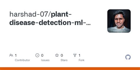 Github Harshad 07plant Disease Detection Ml Model