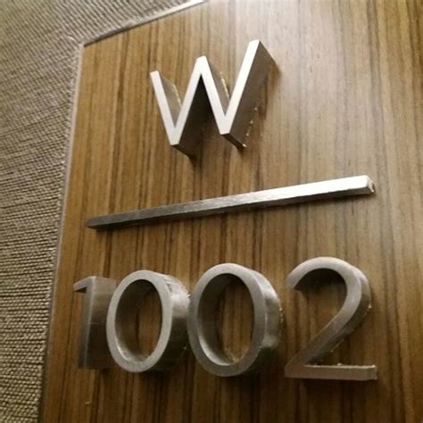 Door Name Plate Acrylic Aluminium Steel Customized Size Customized