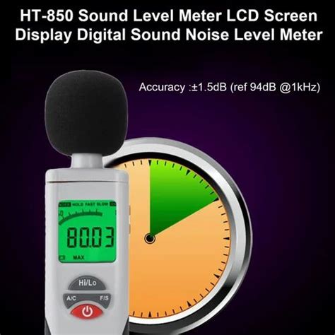 Hsetin 30 130 Ht 850 Sound Level Meter Accuracy 1 0 Db Battery At Rs 3800 In Thane