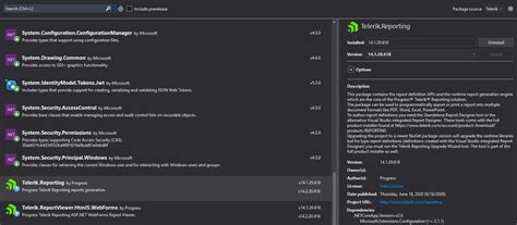 Asp Net Visual Studio Thinks NuGet Packages Are Installed That Aren T