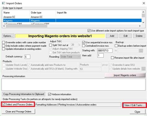 How To Automatically Print Invoices Upon Import Orders Into One Stop Order Processing