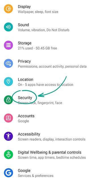 Android Privacy And Security Settings How To Change Security Settings On Android Phone