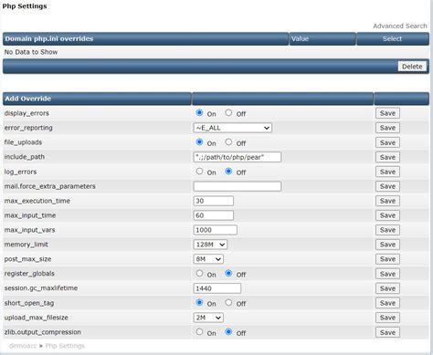 Chọn Phiên Bản Php Và Cấu Hình Chức Năng Php Trong Directadmin Máy
