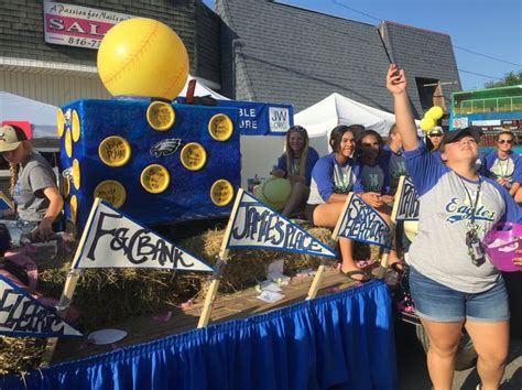 Softball Float Softball Float Crafts