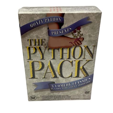 Brand New Monty Python 3 Dvd Boxed Set Movies Fathers Day S