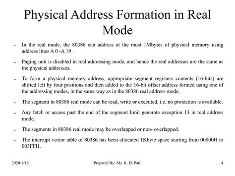 Pai Unit 2 Segmentation In 80386 Microprocessor Pdf