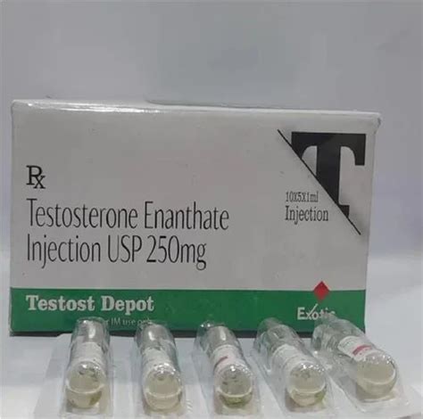 Testosterone Enanthate 250 Mg Injections 200 Mg Ml At Rs 900 Vial In Nagpur