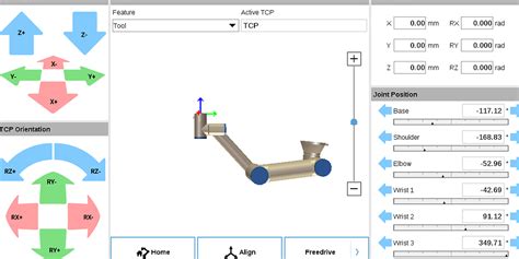 speedl in tool frame urscript universal robots forum