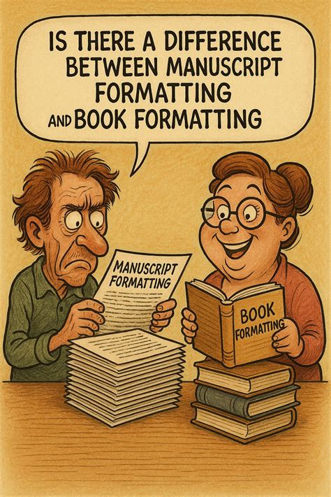 Is There A Difference Between Manuscript Formatting And Book Formatting Darlin Dula Posted On
