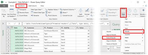 Power Query Data Refresh Excel Off The Grid