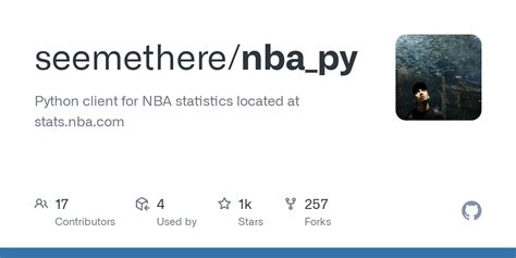 github seemethere nba py
