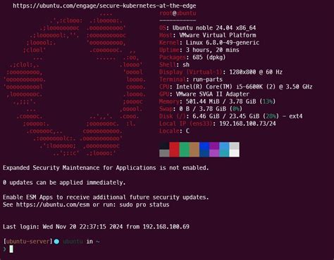 2404 Ubuntu Server In Vmplayer Does Not Show Nerd Font Symbols When I Login Ask Ubuntu